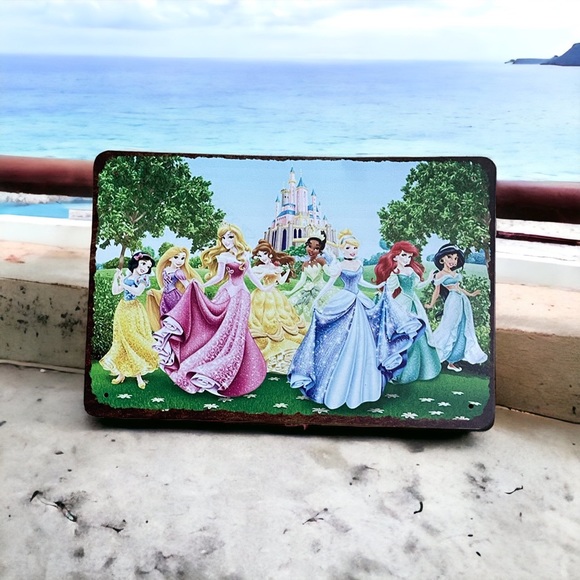 Wall Decor | New Disney Princess Mash Up Tin Wall Art Sign | Poshmark